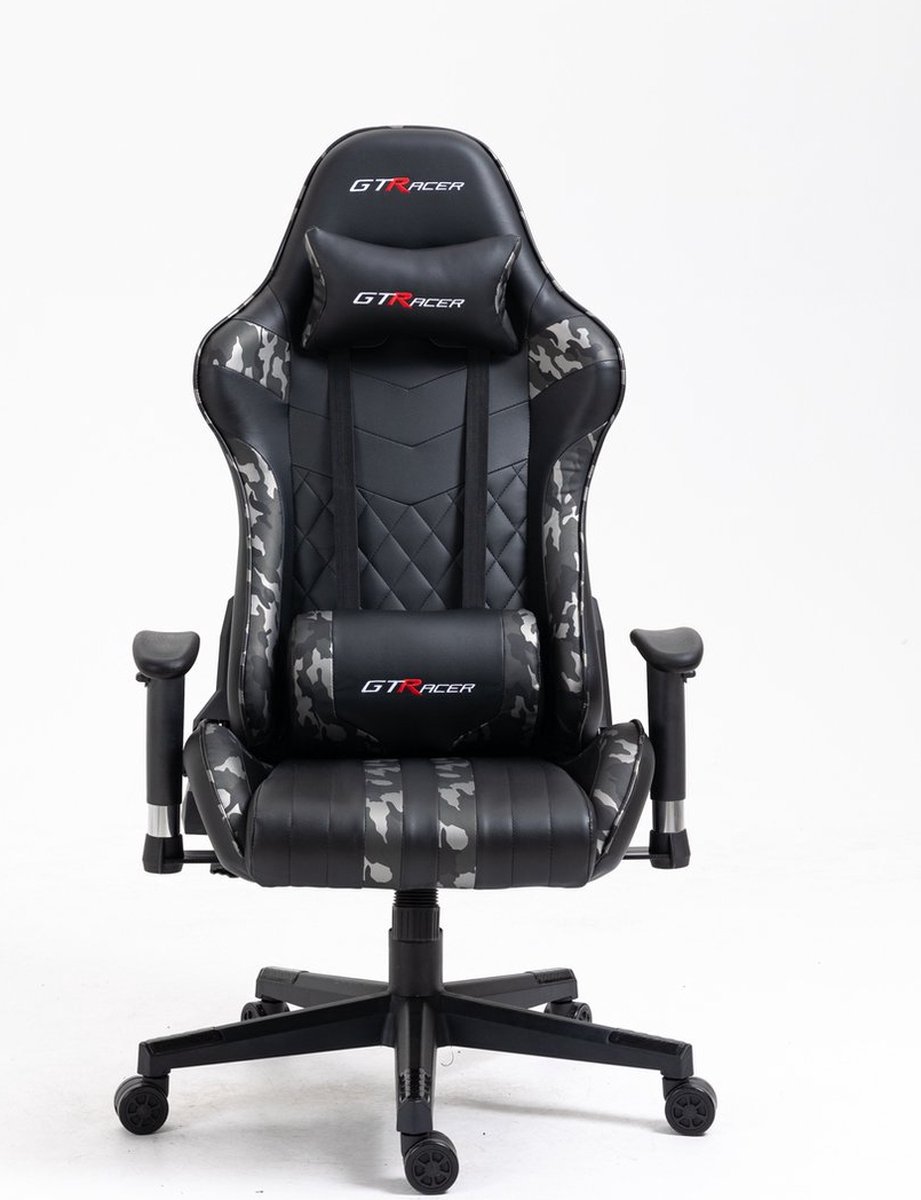 GTRacer Superior - E-Sports - Game stoel - Ergonomisch - Gaming stoel ...