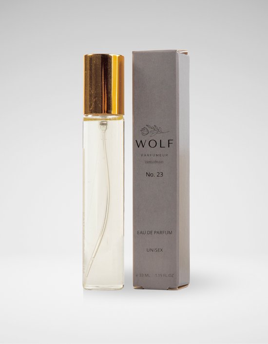 Wolf Parfumeur Travel Collection No.23 - Een houtig, bloemige Musk geur ...