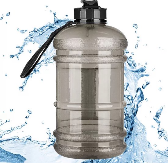 Iron Maxx® - Fitness drinkfles antraciet - XXL fles Gym Bottle ...