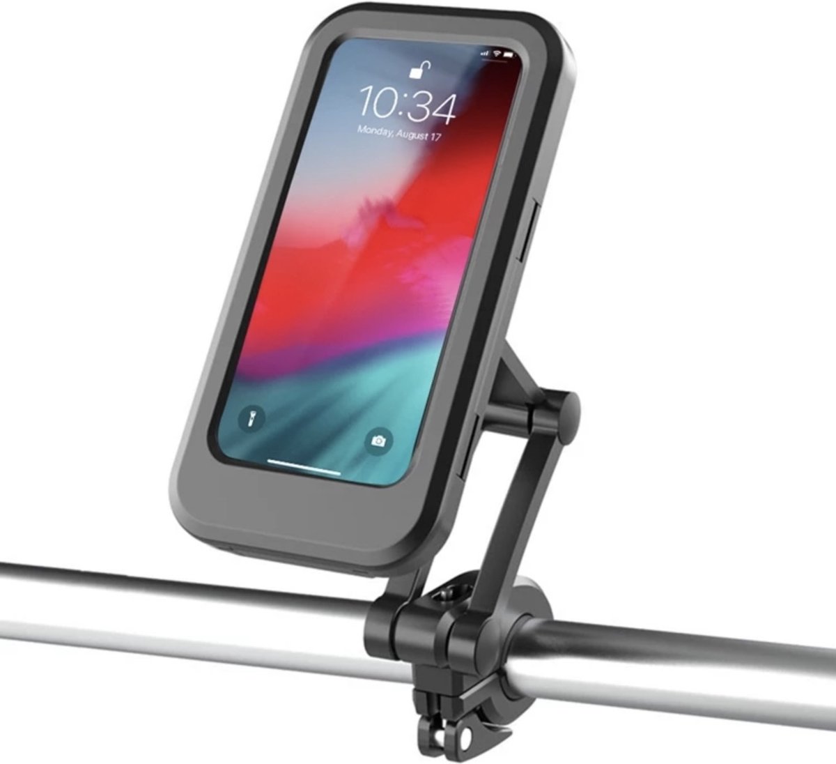 Telefoonhouder Fiets Waterdicht - EXTRA Sterke Telefoonhouder Motor en ...