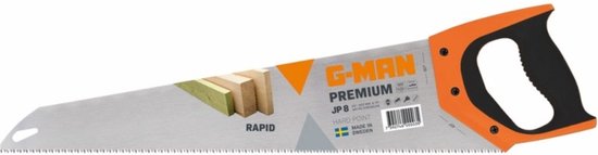 G-Man - PREMIUM 229H RAPID handzaag - 8 TPI - 500 mm | bol.com