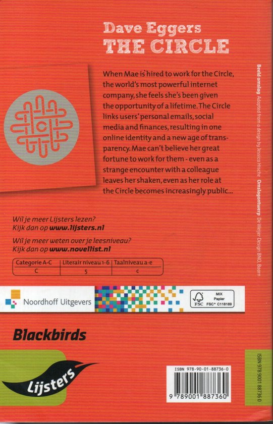 Dave Eggers, The circle, Dave Eggers | 9789001887360 | Boeken | bol.com
