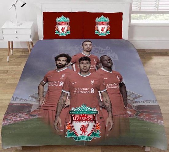 Liverpool Football Players Dekbedovertrek 200 X 200 Cm | bol.com