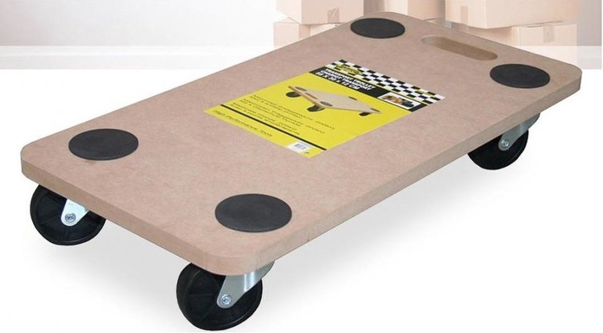 Transport Trolley - Tot 200KG - Verhuizen - Werk - Meubels - 4 wielen ...