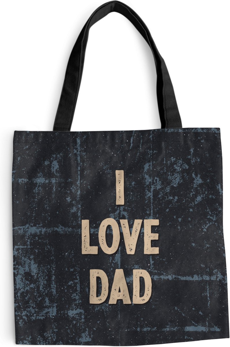 Schoudertas - Strandtas - Shopper Papa - Vader cadeautjes - Quote - I ...