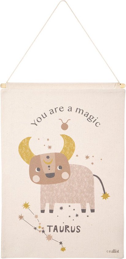 Nattiot - KLEINE STIER - Kinderkunst - Aan de muur - Sterrenbeeld ...