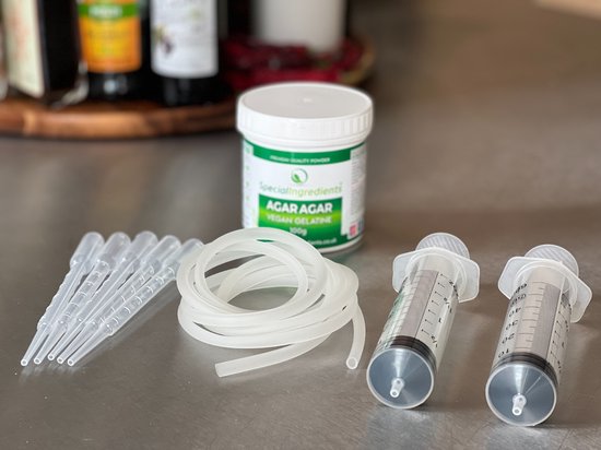 Moleculair Koken Spaghetti & Kaviaar Kit – Complete Set – Inclusief ...