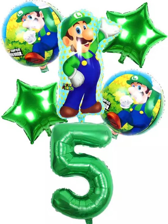 Super Mario folie ballon verjaardags decoratie ballon feestaccessoires ...