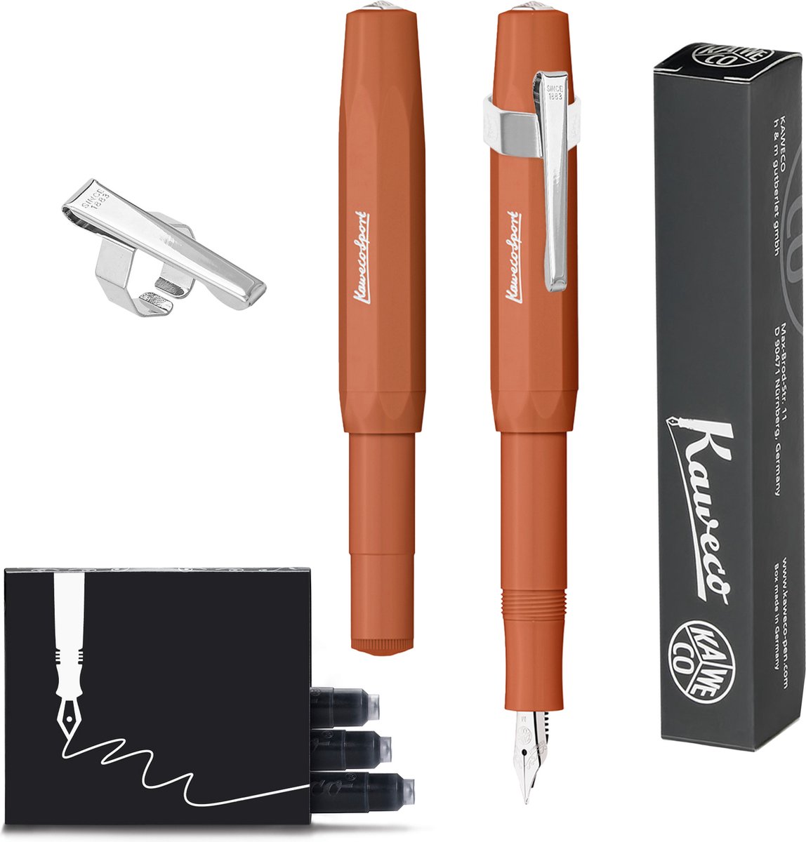 Kaweco - Stylo Plume Sport Skyline FOX Stylo Plume - Medium - Oktogonal ...
