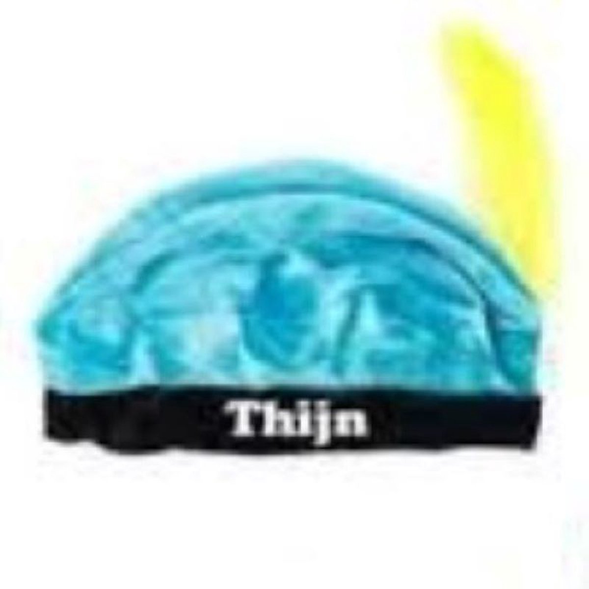 Muts - Piet muts met naam- Blauw - Sinterklaas - Piet - Pietbaret met ...