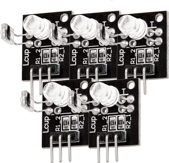 AZDelivery 5 x KY-039 Heartbeat Sensor Module Finger Heartbeat Detector ...