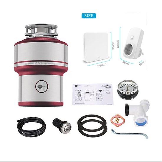 Insinkerator Evolution 200 Supreme NEW Met Wire Less Remote Controle | bol