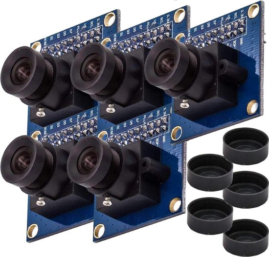 AZDelivery 5 x Camera OV7670 300KP VGA-Camera compatibel met Arduino ...