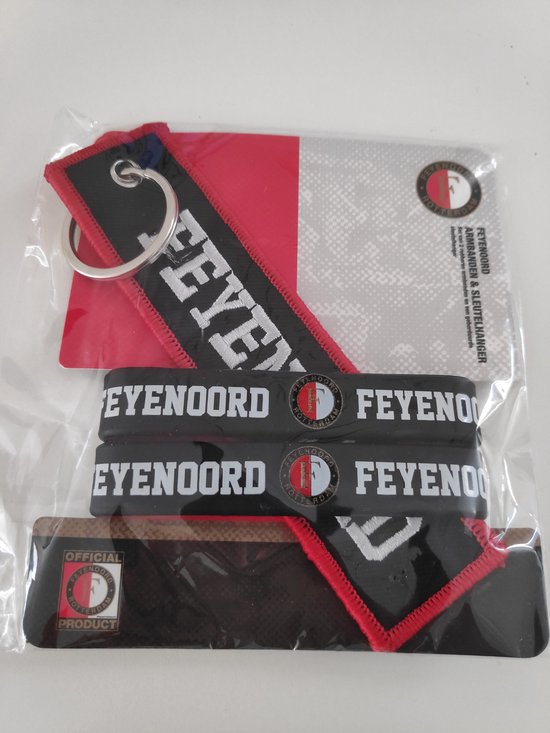 Feyenoord Armbanden & Sleutelhanger Set - Voordeelbundel | bol.com