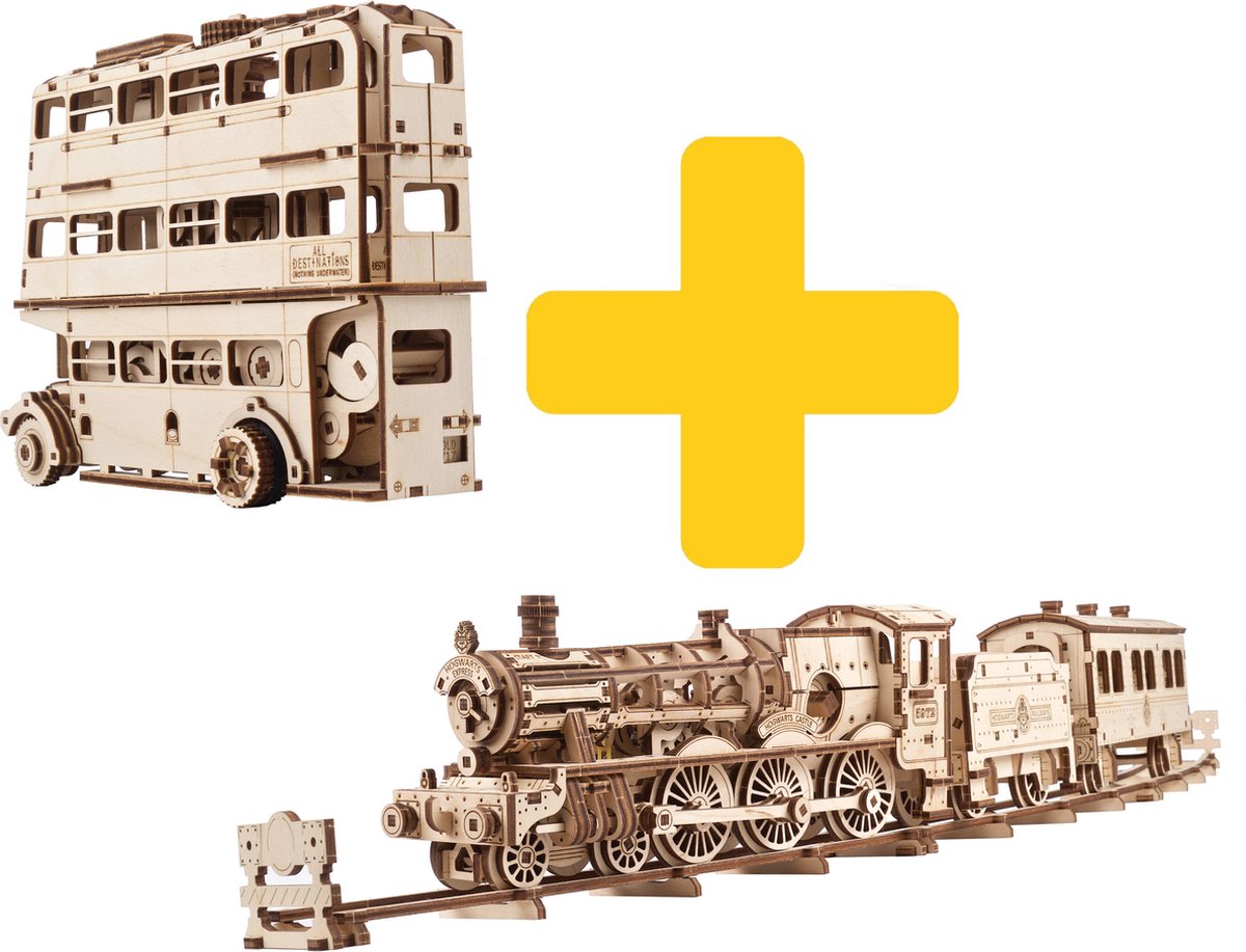 UGears modelbouw hout voordeelpakket serie Harry Potter | bol