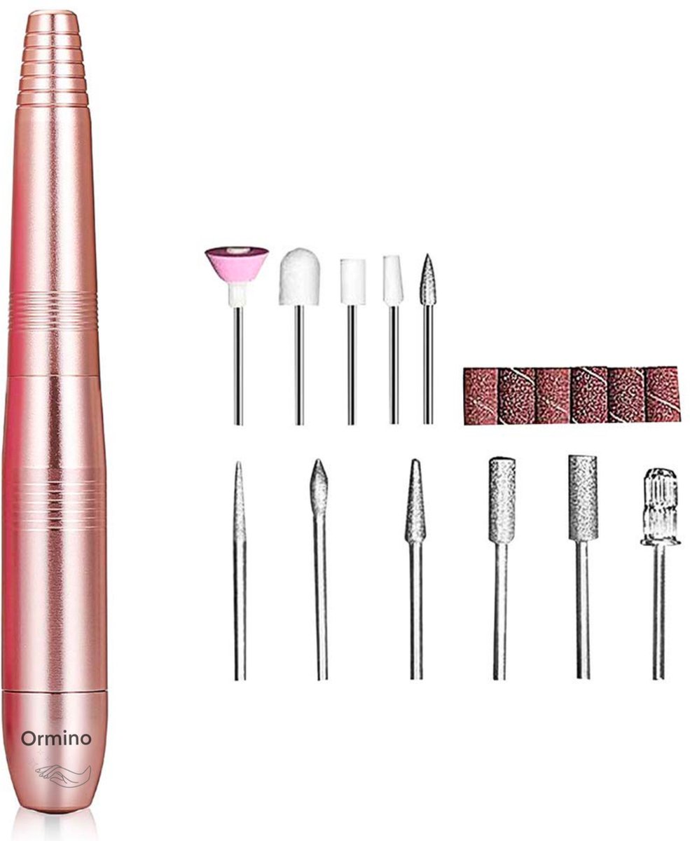 Ormino® - Nagelfrees - Elektrische vijl voor (kunst)nagels - Manicure ...