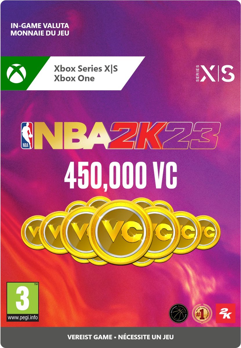 NBA 2K23 - 450,000 VC - Xbox Series X/S & Xbox One | bol