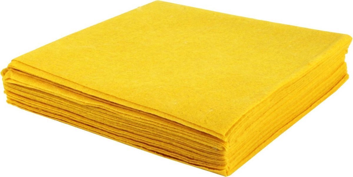 Viscose Schoonmaakdoek- HACCP - Sopdoeken - Non Woven - vaatdoek geel ...