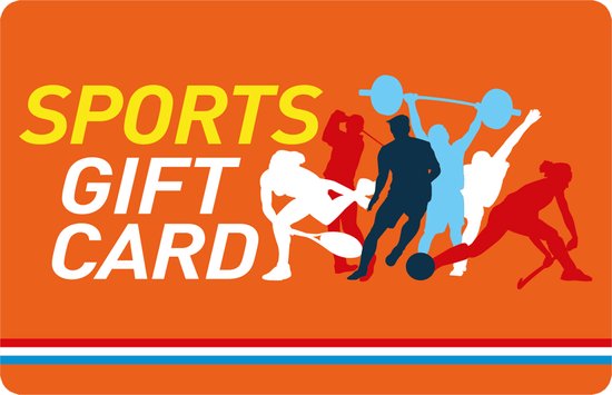 Oranje Sports Gift Card - Cadeaukaart 150 euro | bol