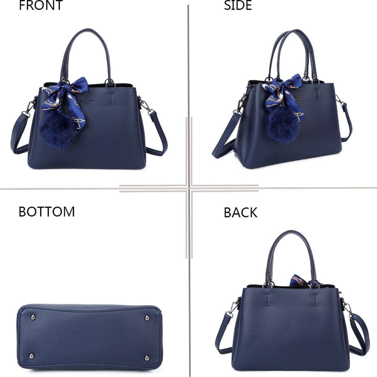 Gallantry - Handtas - Schoudertas - Blauw | bol