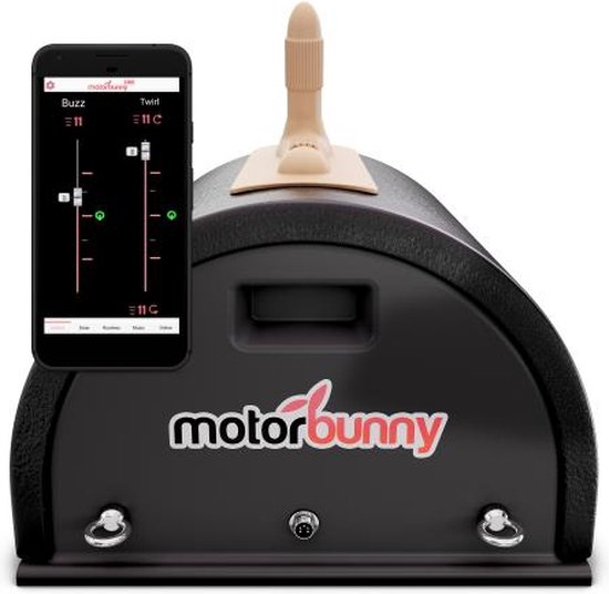 Motorbunny Original Seksmachine + LINK Bluetooth Bundle- Dildo - Vibrator - Sexstoel -... | bol.com