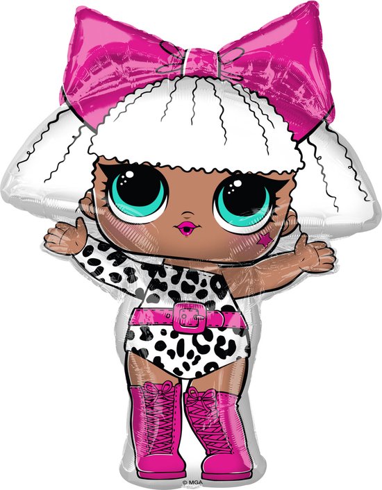 LOL Surprise - Folieballon - XL 68 x 86 cm groot - 1 stuks - Leeg | bol