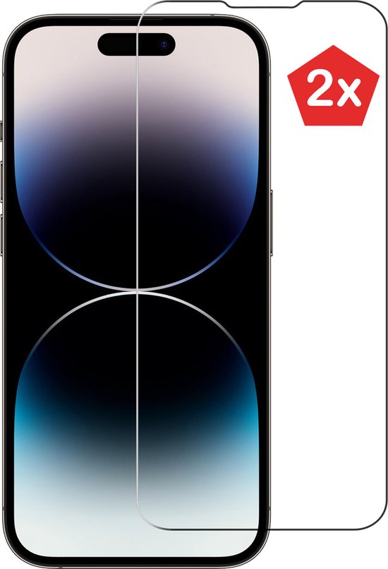 Screenprotector iPhone 14 Pro tempered glass - Arara Gehard screenprotector - 2 STUKS | bol
