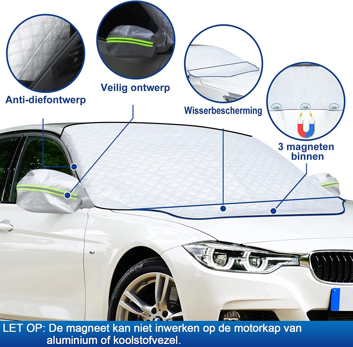 Voorruit Cover, Auto Zonnescherm, voorruitafdekking, voorruit ...
