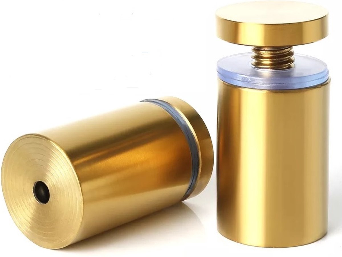 4 stuks Ophangsysteem Goud kleur Plexiglas wanddecoratie ...