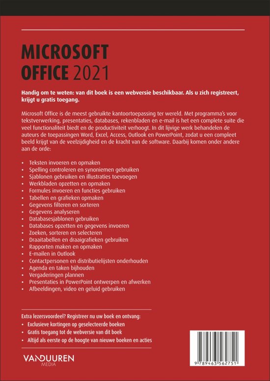 Het Complete Boek Office 2021 | 9789463562751 | Peter Kassenaar ...