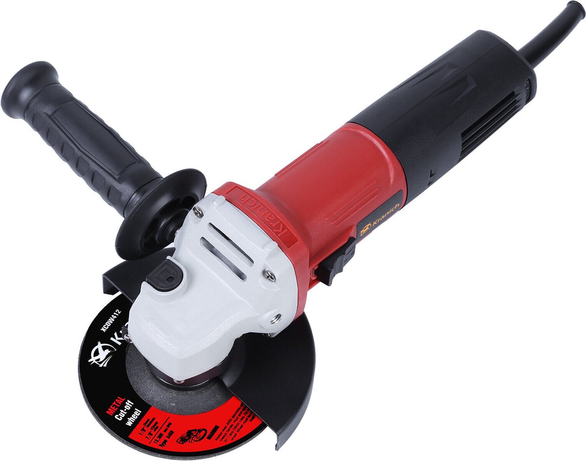 Kranich - Professional Haakse Slijpmachine - 850W - haakse slijpers 125 ...