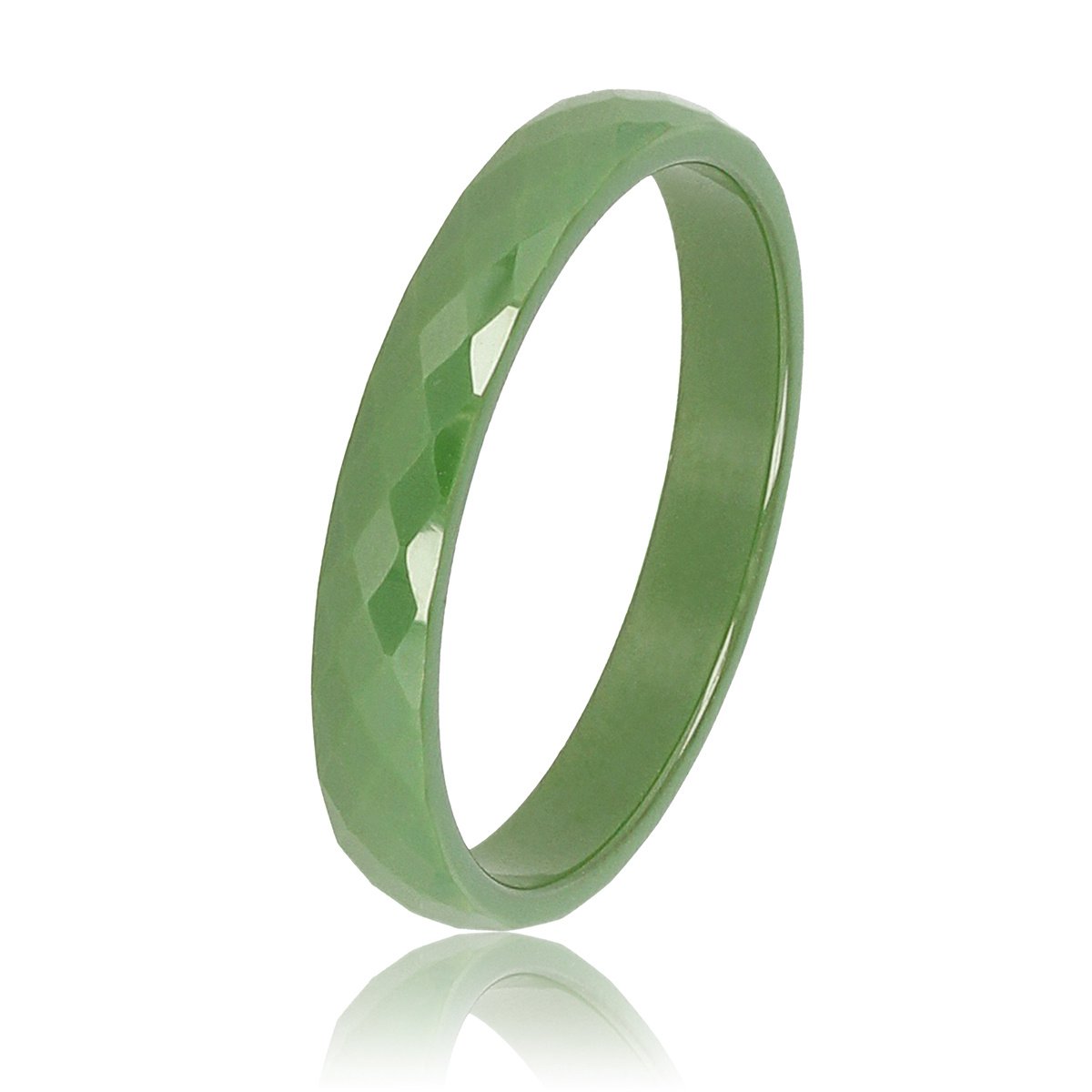 My Bendel - Groene ring facet geslepen - Keramieke mooi blijvende ...
