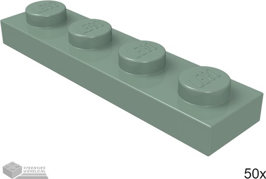 LEGO 3710 Zandgroen 50 stuks | bol.com