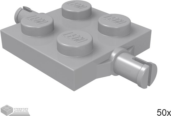 LEGO 4600 Licht blauwgrijs 50 stuks | bol.com