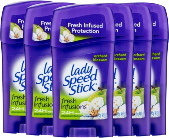 Lady Speed Stick Orchard Blossom Deodorant Stick - Biedt tot 24 uur ...