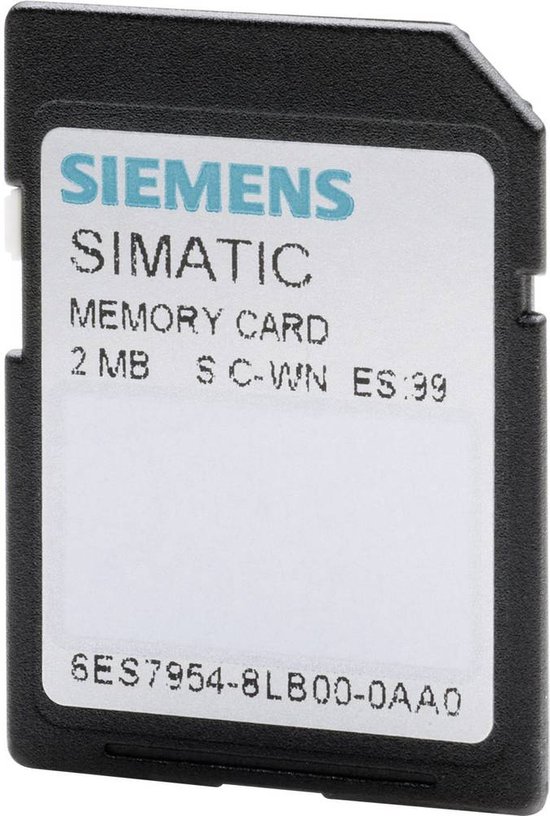 Siemens SIMATIC S7 Memory Card 6ES7954-8LC03-0AA0 PLC-geheugenmodule ...
