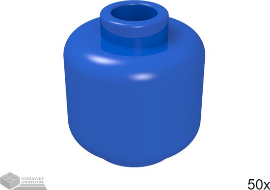 LEGO 3626b Blauw 50 stuks | bol.com