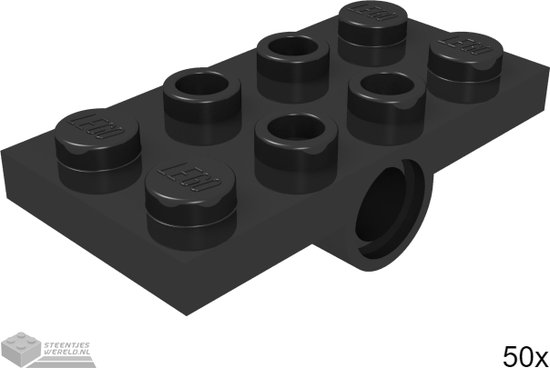 LEGO 26599 Zwart 50 stuks | bol.com