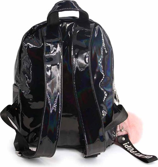 Oh My Pop! Fashion Backpack - Rainbow - small - pailletten - zwart ...