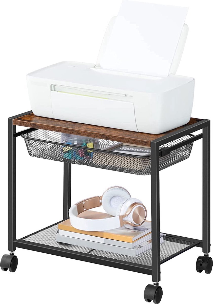 Bureau organizer - Monitor verhoger - Onder-Desk printerstandaard ...
