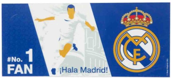 Real Madrid Bumper Sticker BS | bol.com