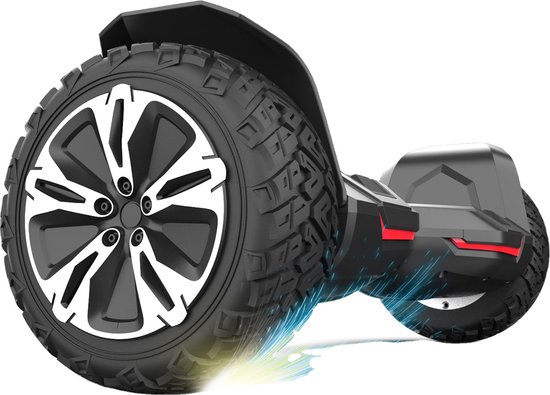 Gyroor G2 Hoverboard Zwart + Hoverkart Blauw | bol
