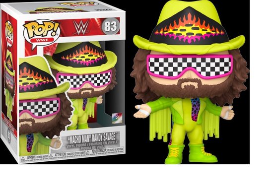 Funko Pop WWE Macho Man Randy Savage Special Edition #83 WWE Wrestling ...