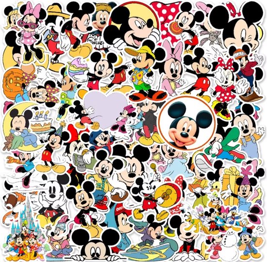 Mickey Mouse stickers 50 Stuks | bol.com