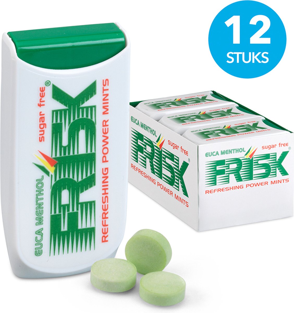 Frisk Eucalyptus 12 tabs | bol