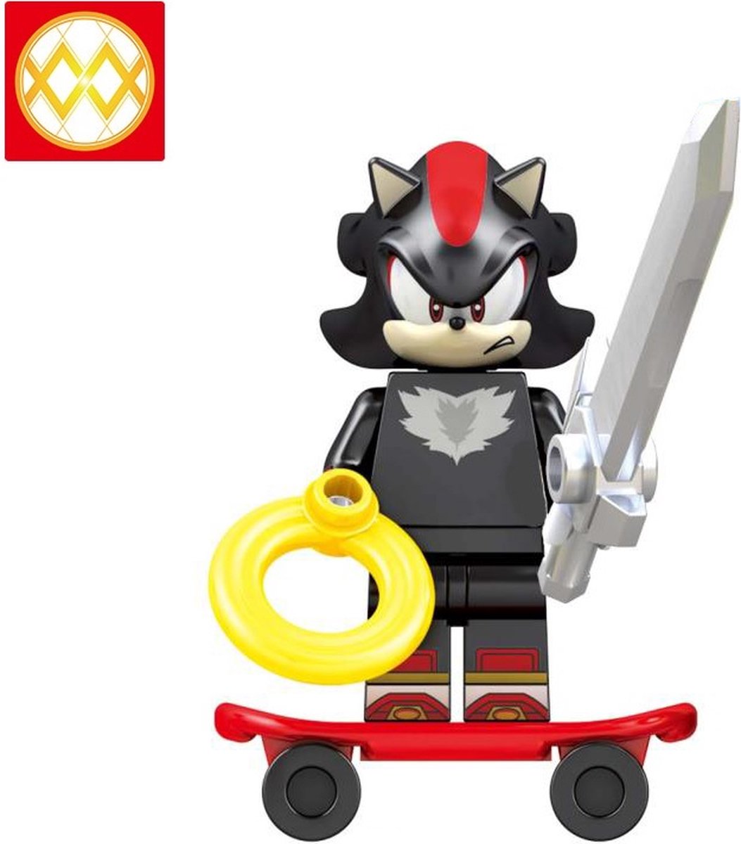 Sonic figuren Set - Sonic en Shadow poppetjes voor Lego | bol.com