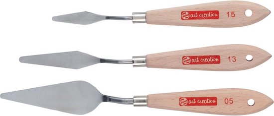 Talens Art Creation schildersmes, set met 3 stuks 5 stuks | bol