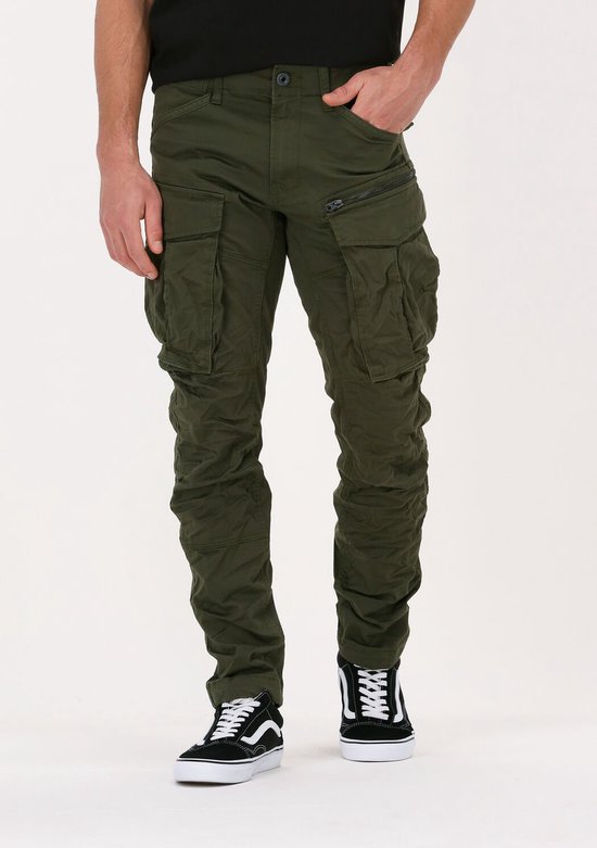 G-Star Raw Rovic Zip 3d Regular Tapered Broeken - Groen | bol.com