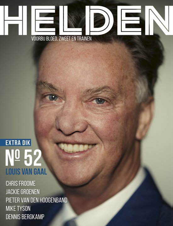 Helden Magazine 52 - Sporttijdschrift - 180 pagina's - Louis van Gaal ...