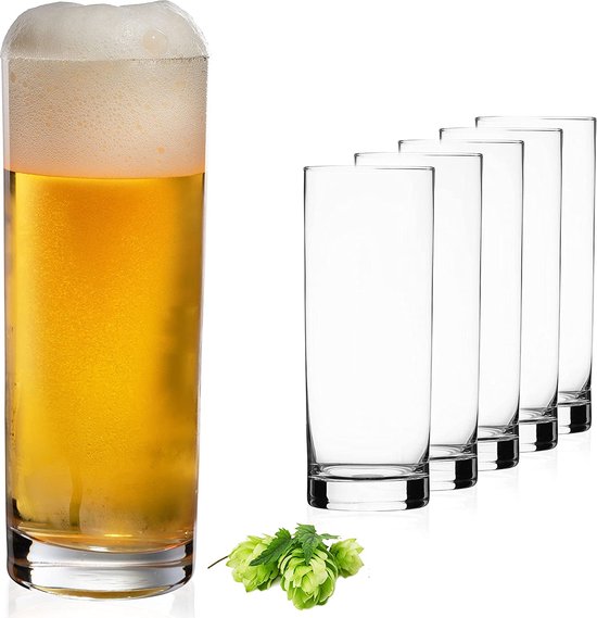 Bierglazen – beer glas - set - duurzaam – luxe bierglazen set | bol